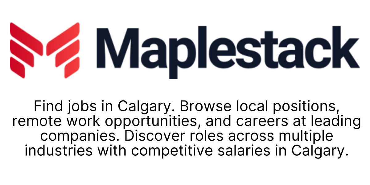 Jobs in Calgary | MapleStack